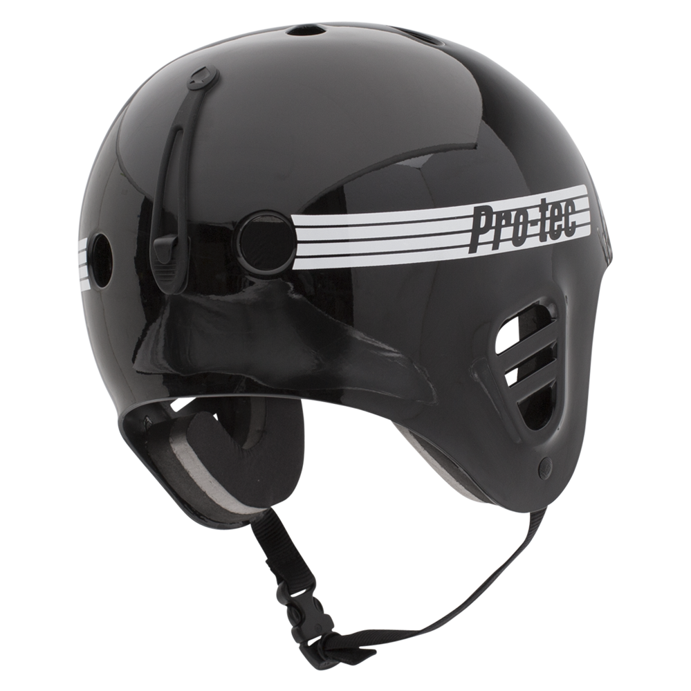 Full Cut Water Helmet with Clip - Gloss Black | Triple Eight Distribution