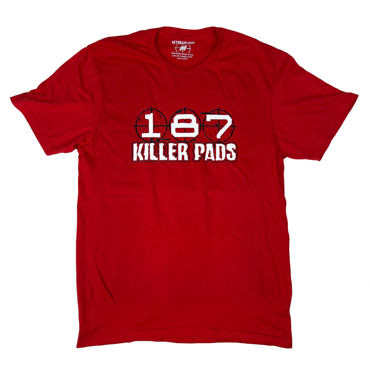 187 Block Logo Tee - Red | Triple Eight Distribution